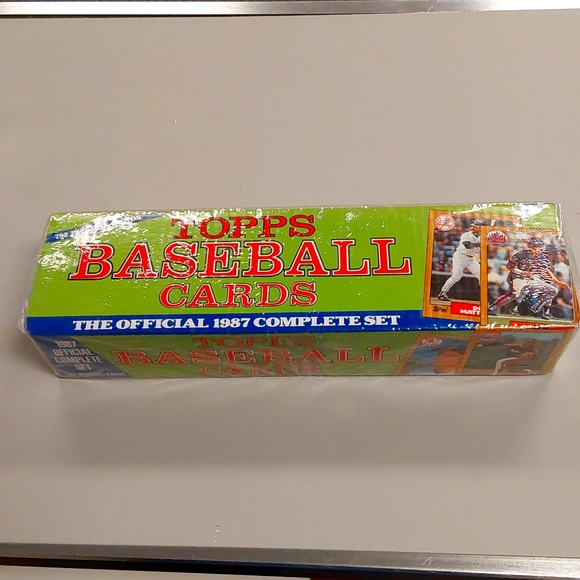 Topps | Other | 987 Topps Baseball Cards Complete Set Factory Sealed ...
